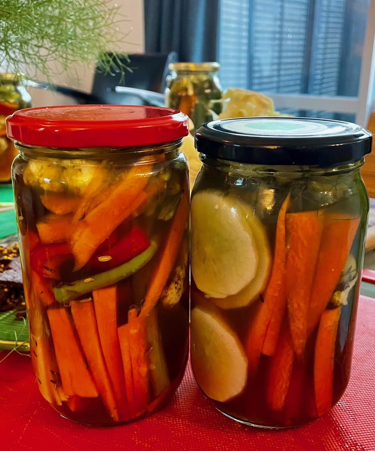 Recipe - Celery Brine Fermented Vegetables - Paula Sharp Nutrition